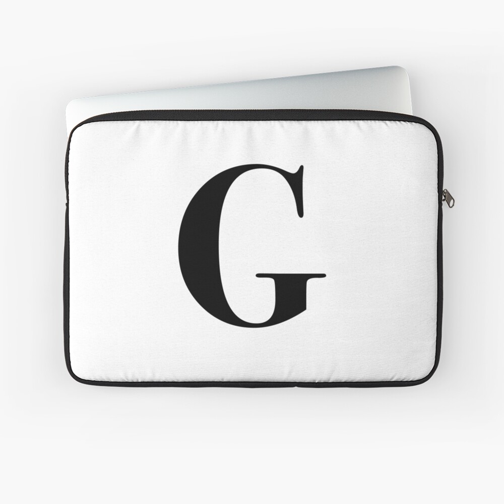 "Letter G: monogram initial" Sticker for Sale by Katie Ryder | Redbubble
