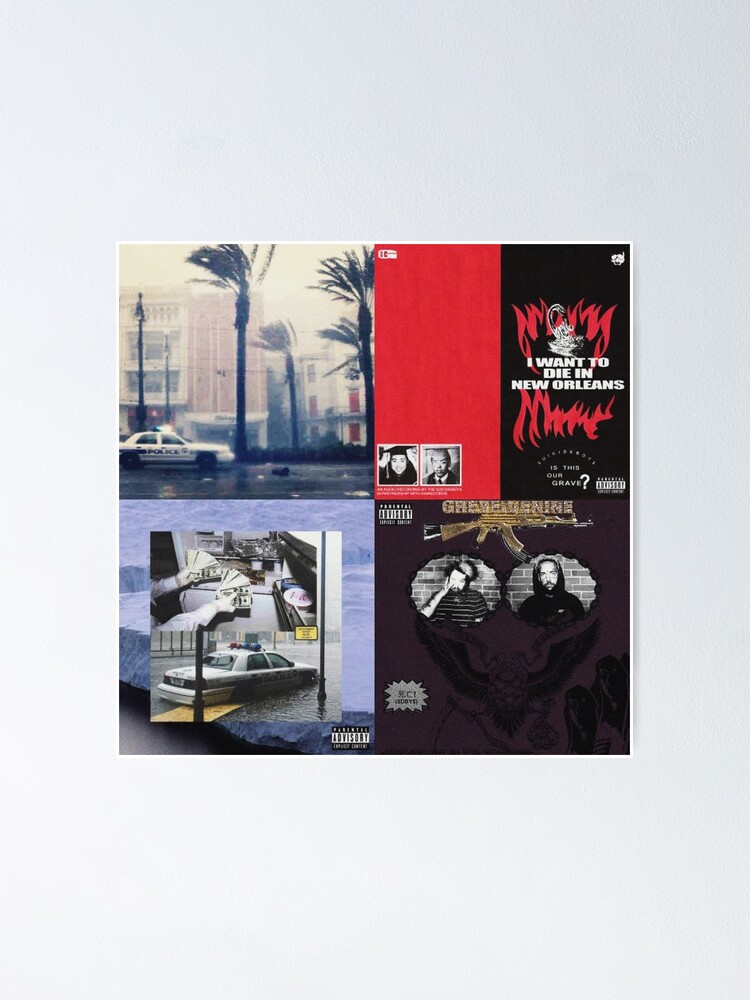 "$uicideboy$ stop staring at the shadows cover album collage" Poster ...