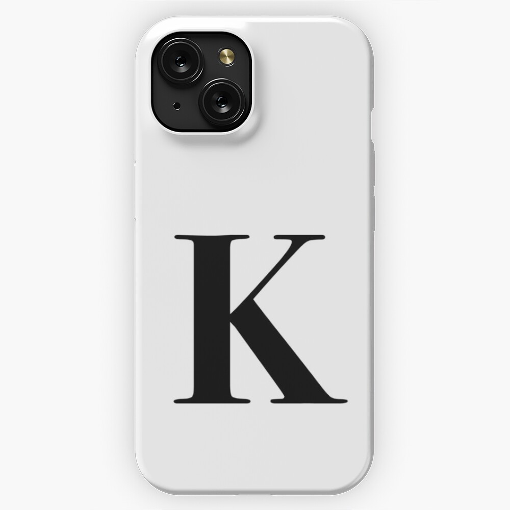 "Letter K: monogram initial" Sticker for Sale by Katie Ryder | Redbubble