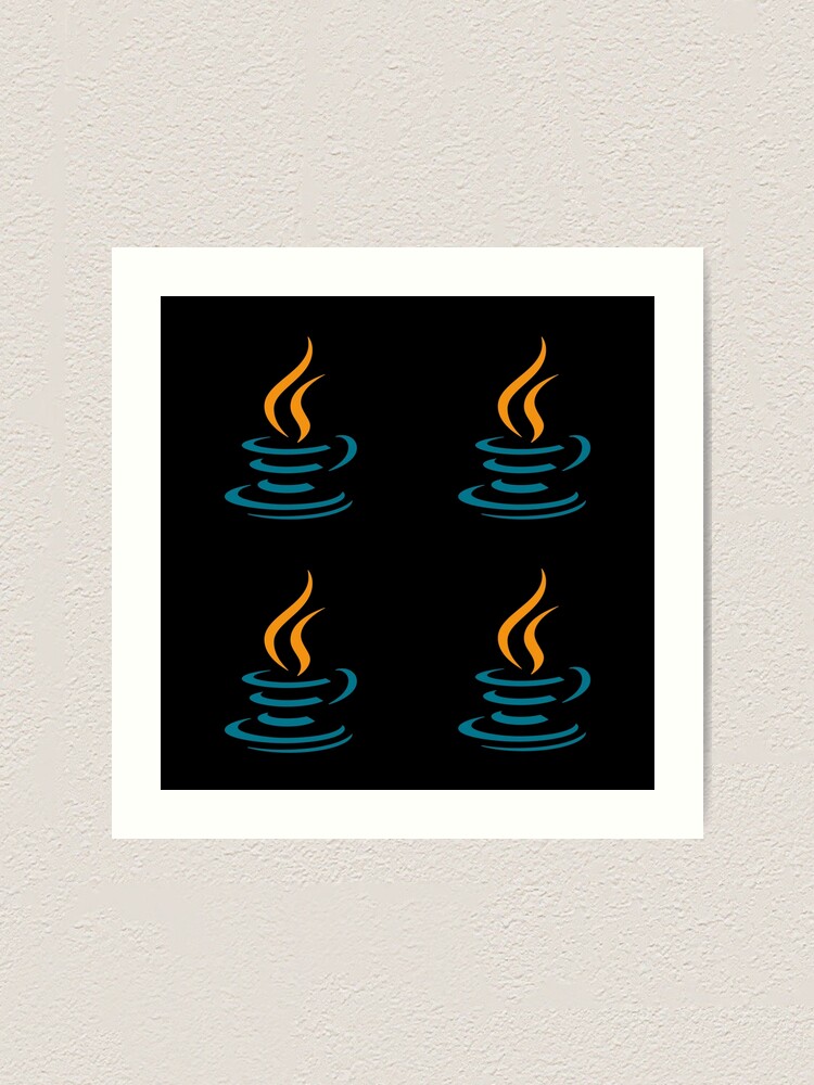 "Java coding language logo pack" Art Print by BluePencilArt | Redbubble