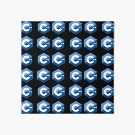 "C++ coding language logo pack" Art Board Print for Sale by ...
