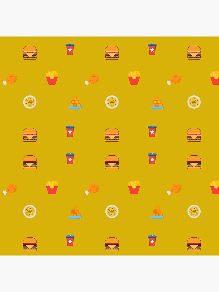 "Foods to go" Sticker by sheffmal | Redbubble