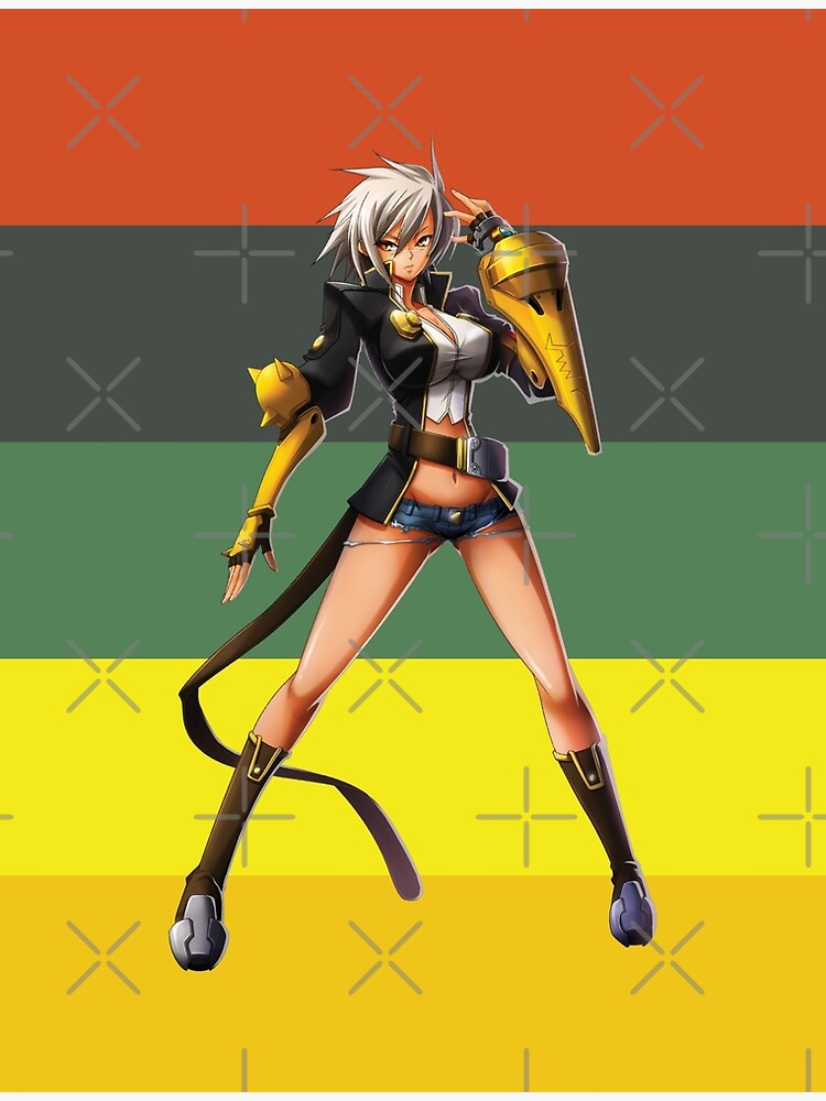 Bullet Blazblue Fanart Poster For Sale By Funitems Redbubble
