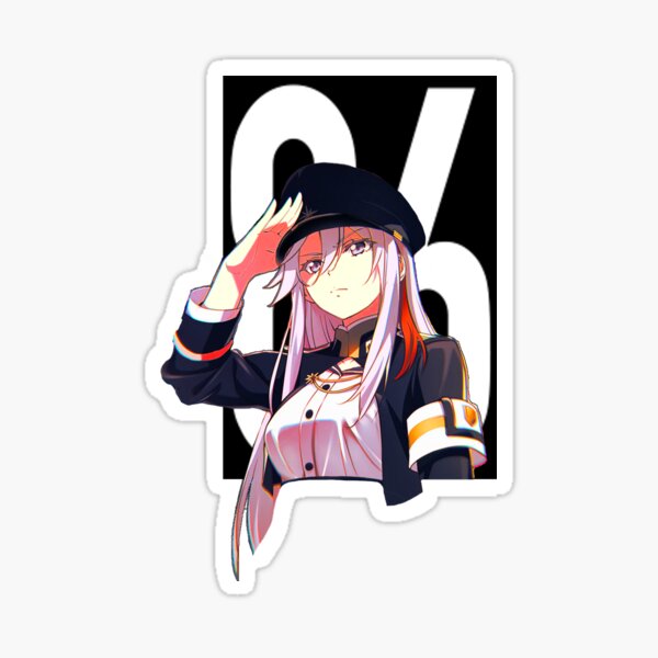 "86 Eighty Six Lena Milize Sticker #2" Sticker for Sale by DeVallieres ...