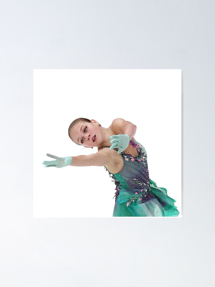 Poster « Alexandra Trusova - Championne de patinage artistique », par ...