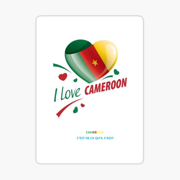 "AFCON Cameroon 2021" Sticker by PDG-CREATION | Redbubble
