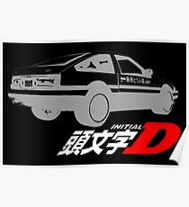 Initial D: Posters | Redbubble