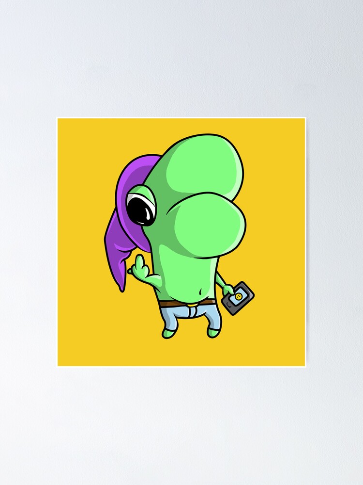 Póster «AMIGOS SONRIENTES: Gleb o Glep geniales y enojados (sin texto ...