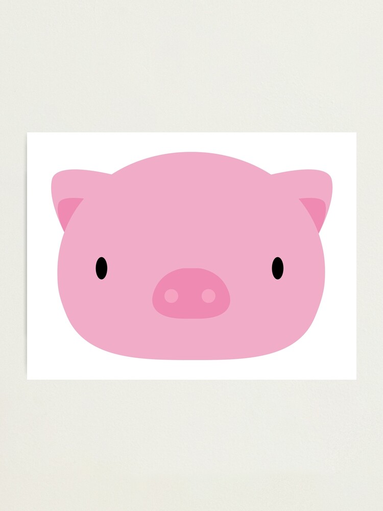 "PIGU" Photographic Print for Sale by nonamemiu | Redbubble