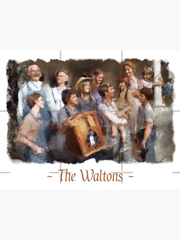 "The Waltons TV Show" Poster for Sale by DNiceGirl | Redbubble