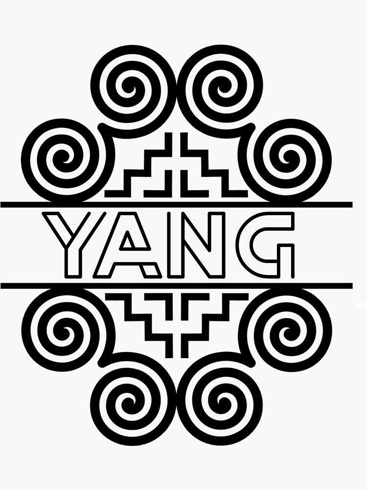 "hmong symbol with last name" Sticker for Sale by Xiongtees87 | Redbubble