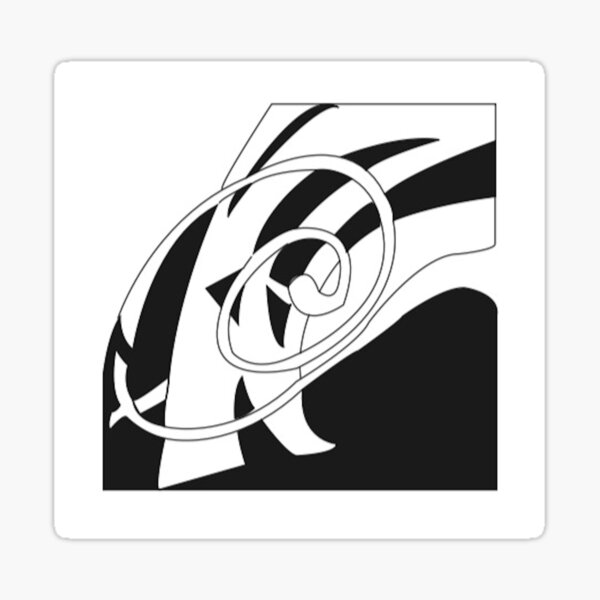 "warped" Sticker by Chutter | Redbubble