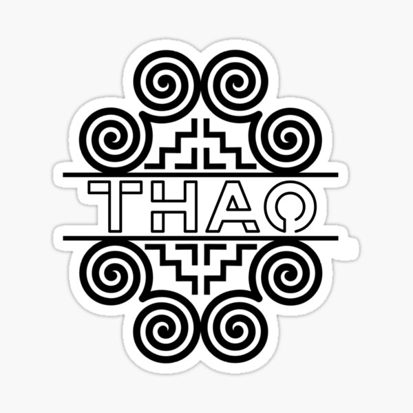"hmong symbol with last name" Sticker for Sale by Xiongtees87 | Redbubble