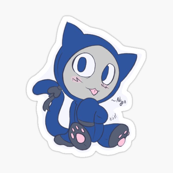 "Kitty Peter - Your Boyfriend Game" Sticker for Sale by FragGrrl ...