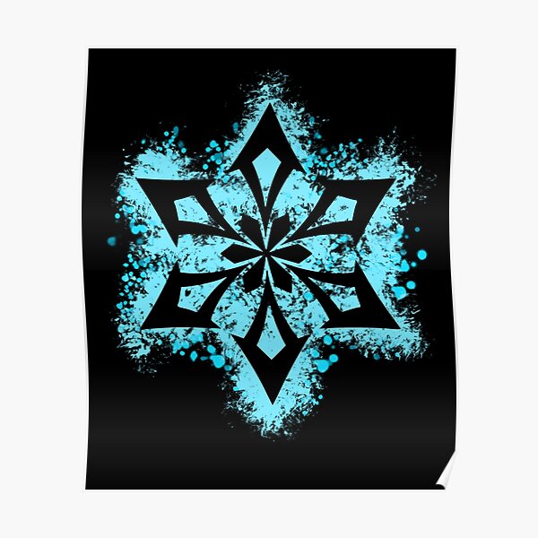 "Genshin Impact Cyro" Poster by TeyvatTailor | Redbubble