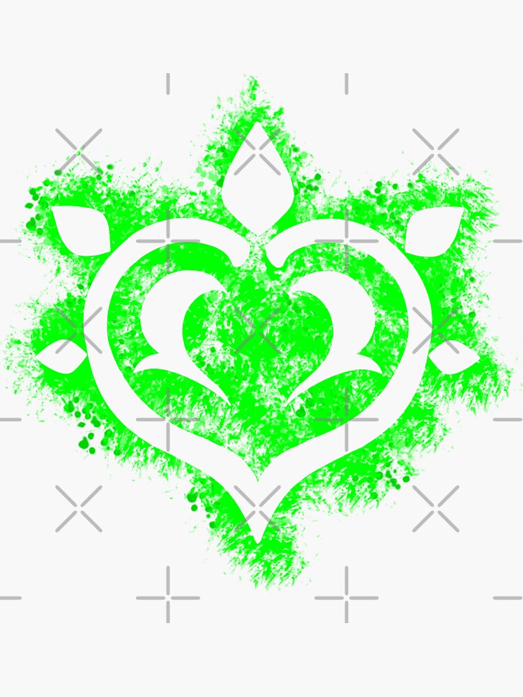 "Genshin Impact Dendro" Sticker by TeyvatTailor | Redbubble