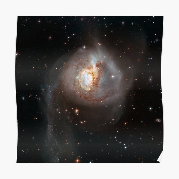 "Spiral Galaxy NGC 3256 - A Peculiar galaxy in the constellation of ...