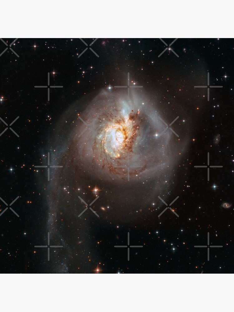 "Spiral Galaxy NGC 3256 - A Peculiar galaxy in the constellation of ...