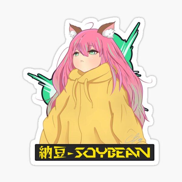 "Soybean" Sticker by soybeanzzz | Redbubble