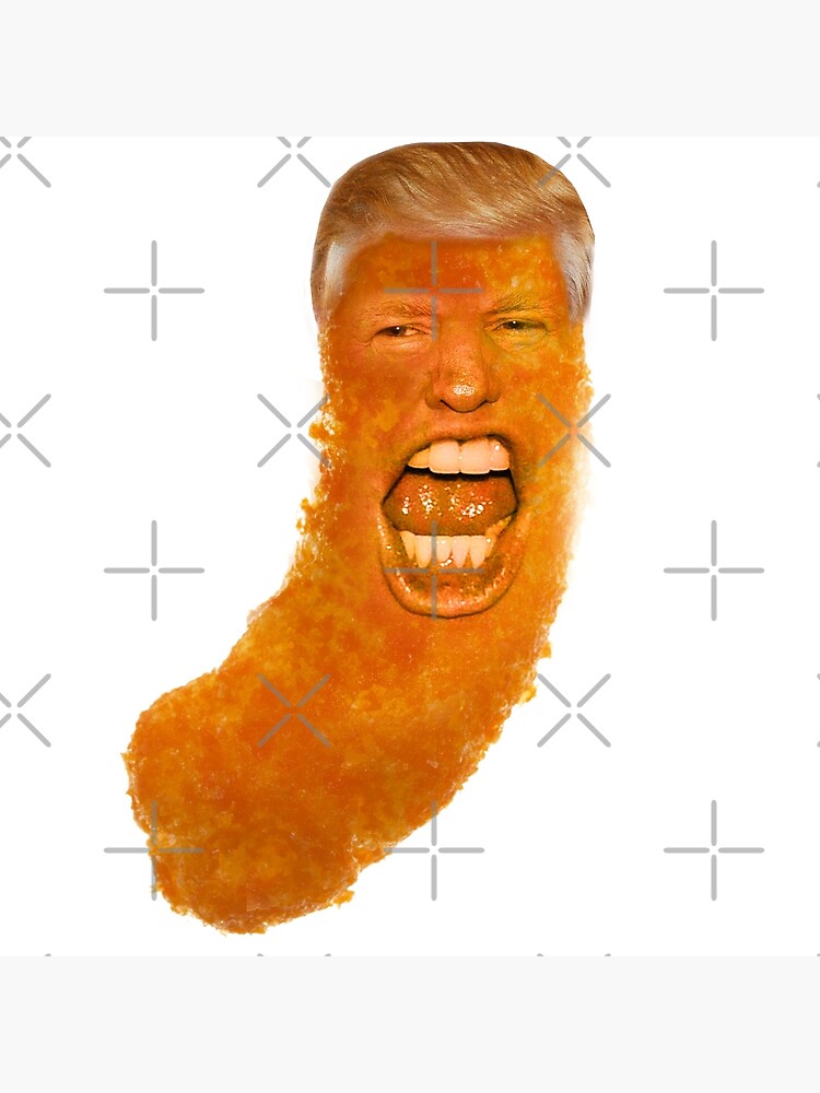 "Cheeto Trump" Poster by partyfarty | Redbubble