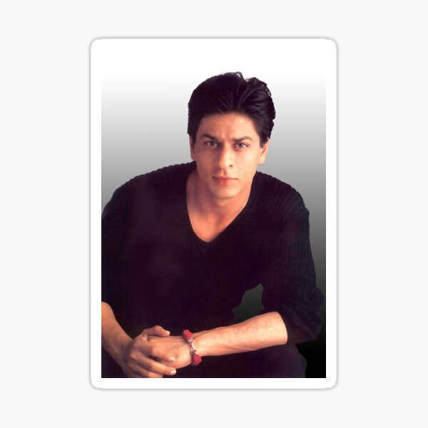 "Shah Rukh Khan Wallpaper " Sticker by SunnivaTaya | Redbubble