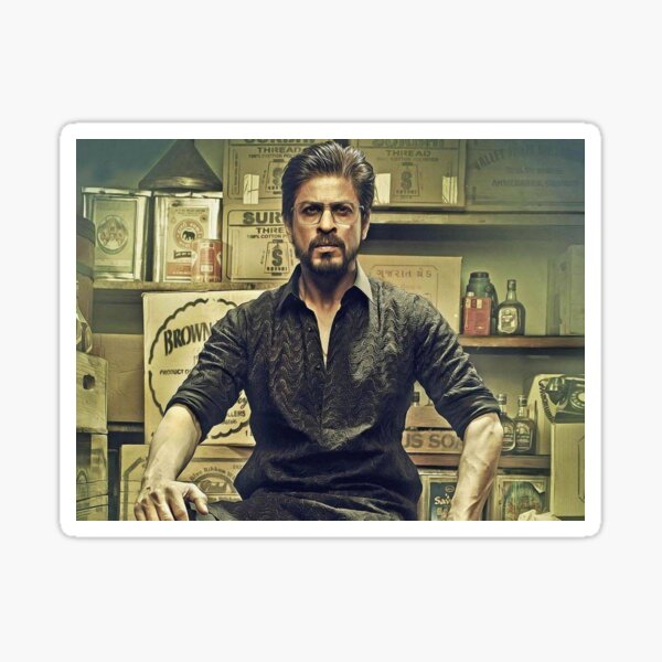 "Art Shah Rukh Khan " Sticker for Sale by SunnivaTaya | Redbubble