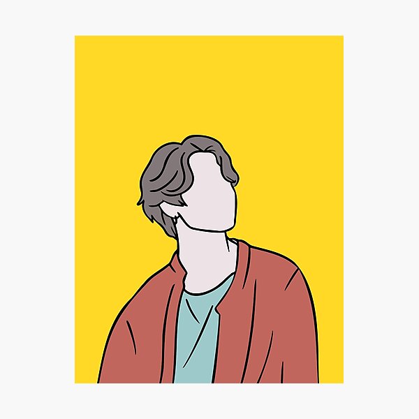 "Army Bangtan No Face Line Art Design, Korean Oppa, BTS Cute Asian Men ...