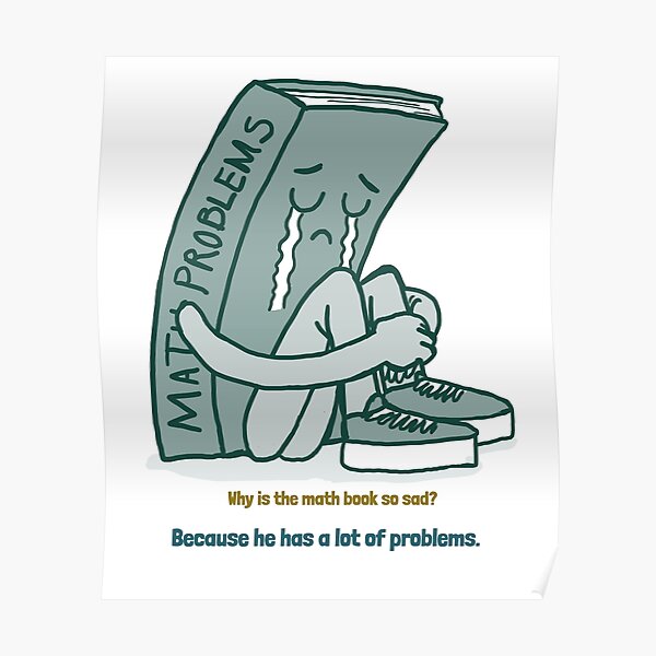 "Math Problems" Poster for Sale by ART-Homes | Redbubble