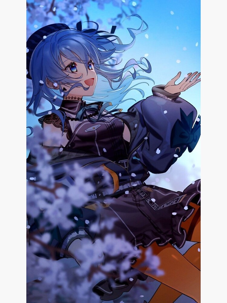 "Sakura Blossom || Suisei" Sticker by AszaAri | Redbubble