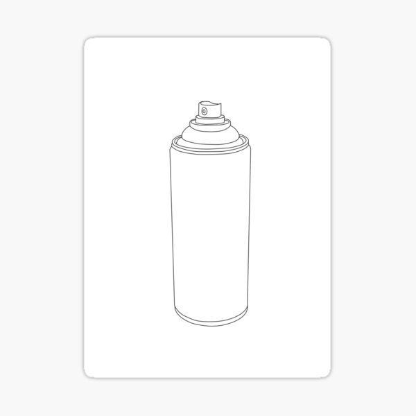 "Spray Paint." Sticker by LukeDuddy | Redbubble