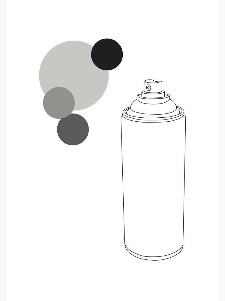 "Grey Spray Paint." Sticker by LukeDuddy | Redbubble