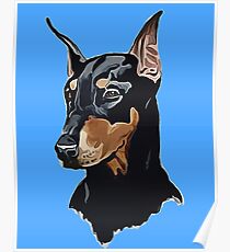 Doberman Posters | Redbubble