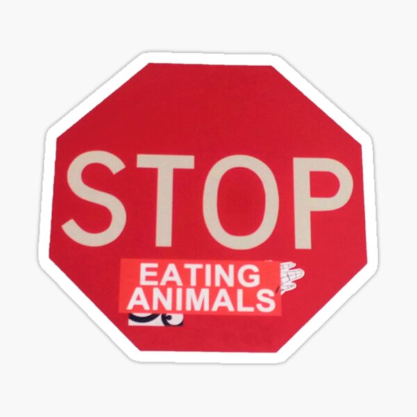 "STOP" Sticker by stormcrash | Redbubble