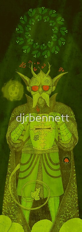 "Green Knight" by djrbennett | Redbubble