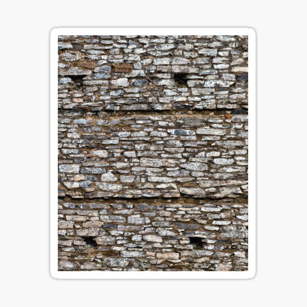 "Stone Wall" Sticker for Sale by Bluelizzy | Redbubble