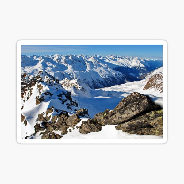 "Hochgurgl Obergurgl Tirol Austrian Alps Austria" Sticker for Sale by ...