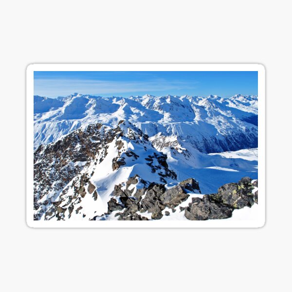 "Hochgurgl Obergurgl Tirol Austrian Alps Austria" Sticker for Sale by ...