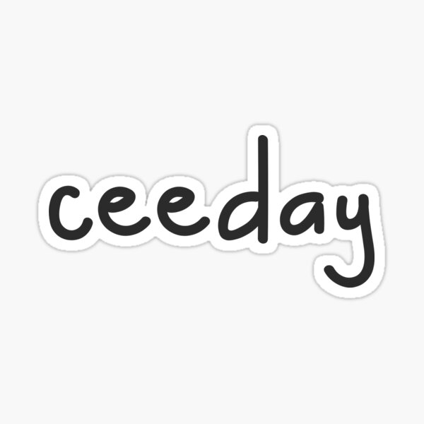 Ceeday Merch & Gifts for Sale | Redbubble