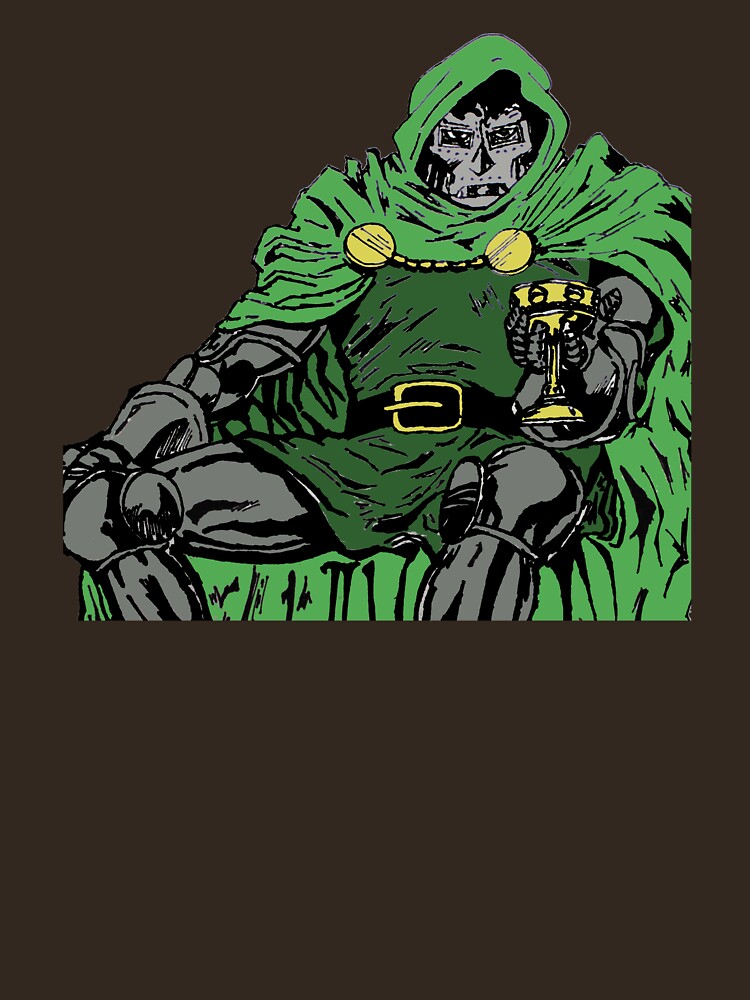 "Dr DOOM " Essential T-Shirt for Sale by madvillainous | Redbubble