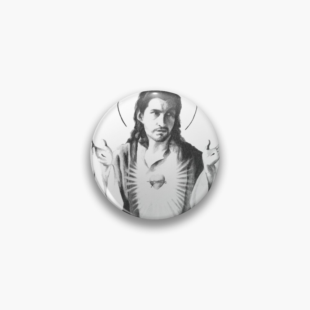"Arctic Monkeys Alex Turner as Jesus " Sticker for Sale by veroslawa ...