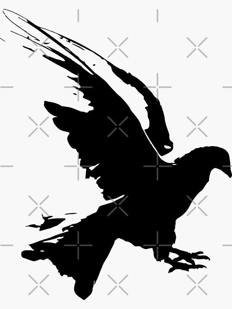 "Dove Bird" Sticker by Hasiehollies | Redbubble