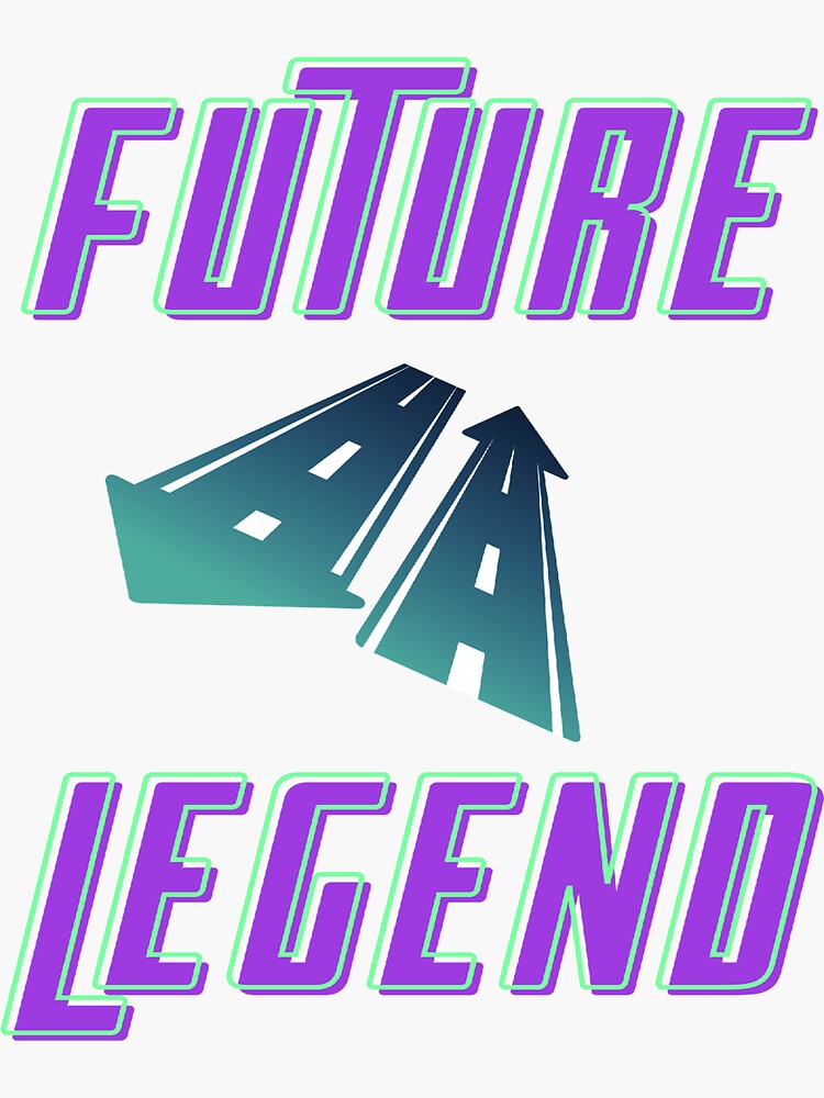 "Future Legend" Sticker by JNoske | Redbubble