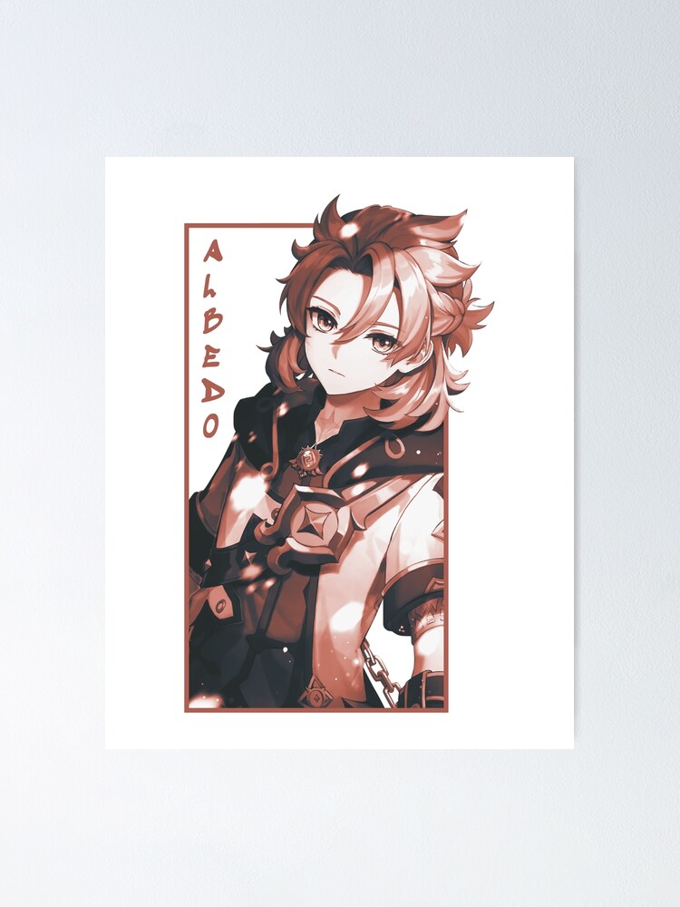 "Albedo GI" Poster by Gamogate | Redbubble