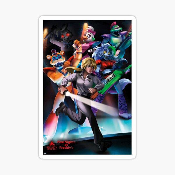 "FNAF Security Breach" Sticker by be-yourself-art | Redbubble