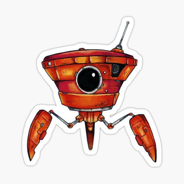 "Sentinel" Sticker by MarcoCaruso | Redbubble