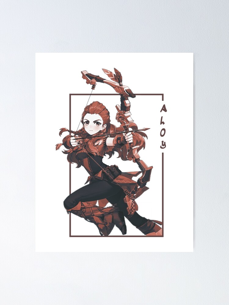 "Aloy GI" Poster for Sale by Gamogate | Redbubble