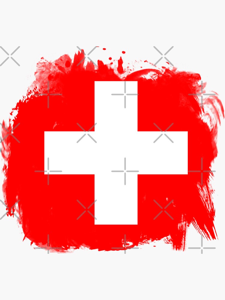 "Switzerland Flag Swiss Flag" Sticker for Sale by Swissstore | Redbubble