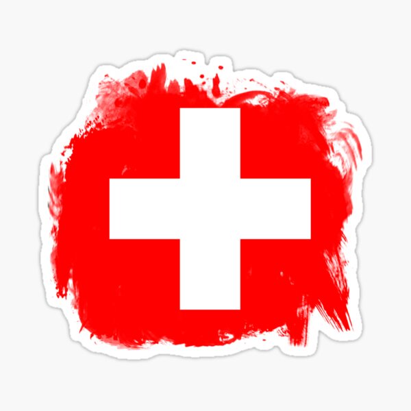 "Switzerland Flag Swiss Flag" Sticker for Sale by Swissstore | Redbubble