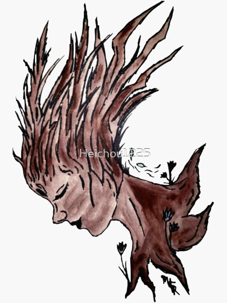 "Nature is alive" Sticker for Sale by Heichou1225 | Redbubble