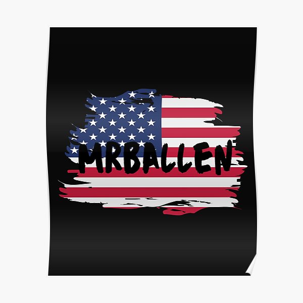 "MrBallen" Poster by BlackSwarn | Redbubble